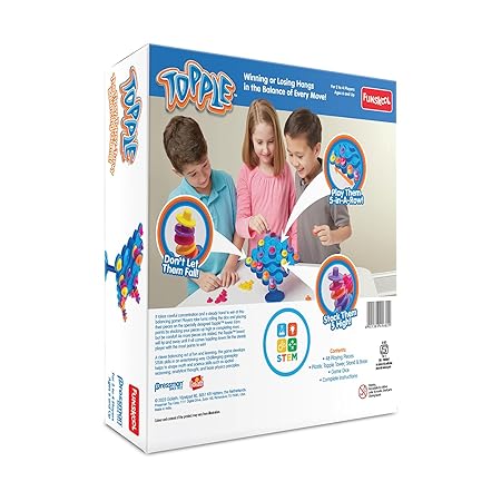 Funskool Topple, Strategy Game, Board Game for kids, Adults, Families ...